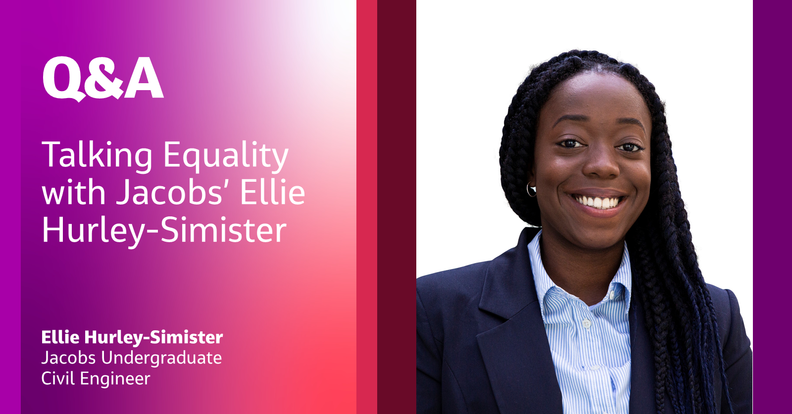 Q&A: Talking Equality with Jacobs’ Ellie Hurley-Simister | Jacobs