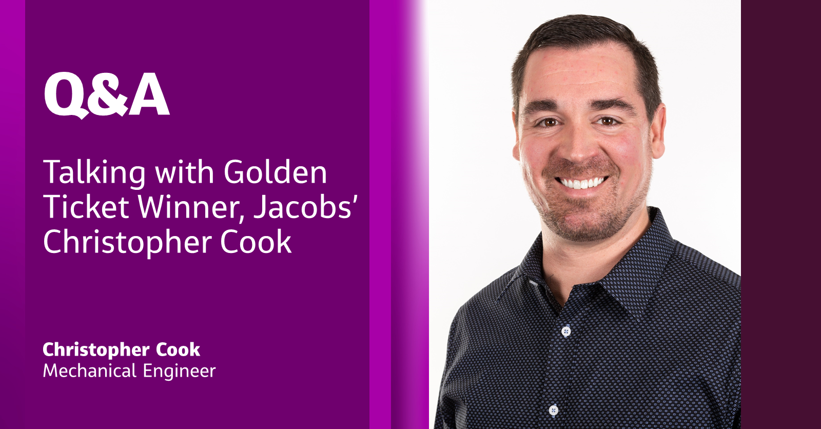 Q&A: Talking with one of our Golden Ticket Winners, Christopher Cook ...