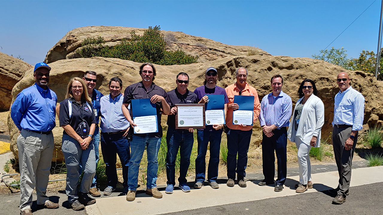 NASA Recognizes Jacobs Onsite Team with Silver Achievement Medal for ...