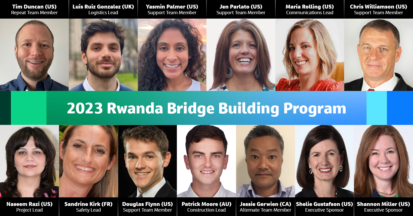 Adventure Awaits: Meet our 2023 Bridges to Prosperity Rwanda Team | Jacobs