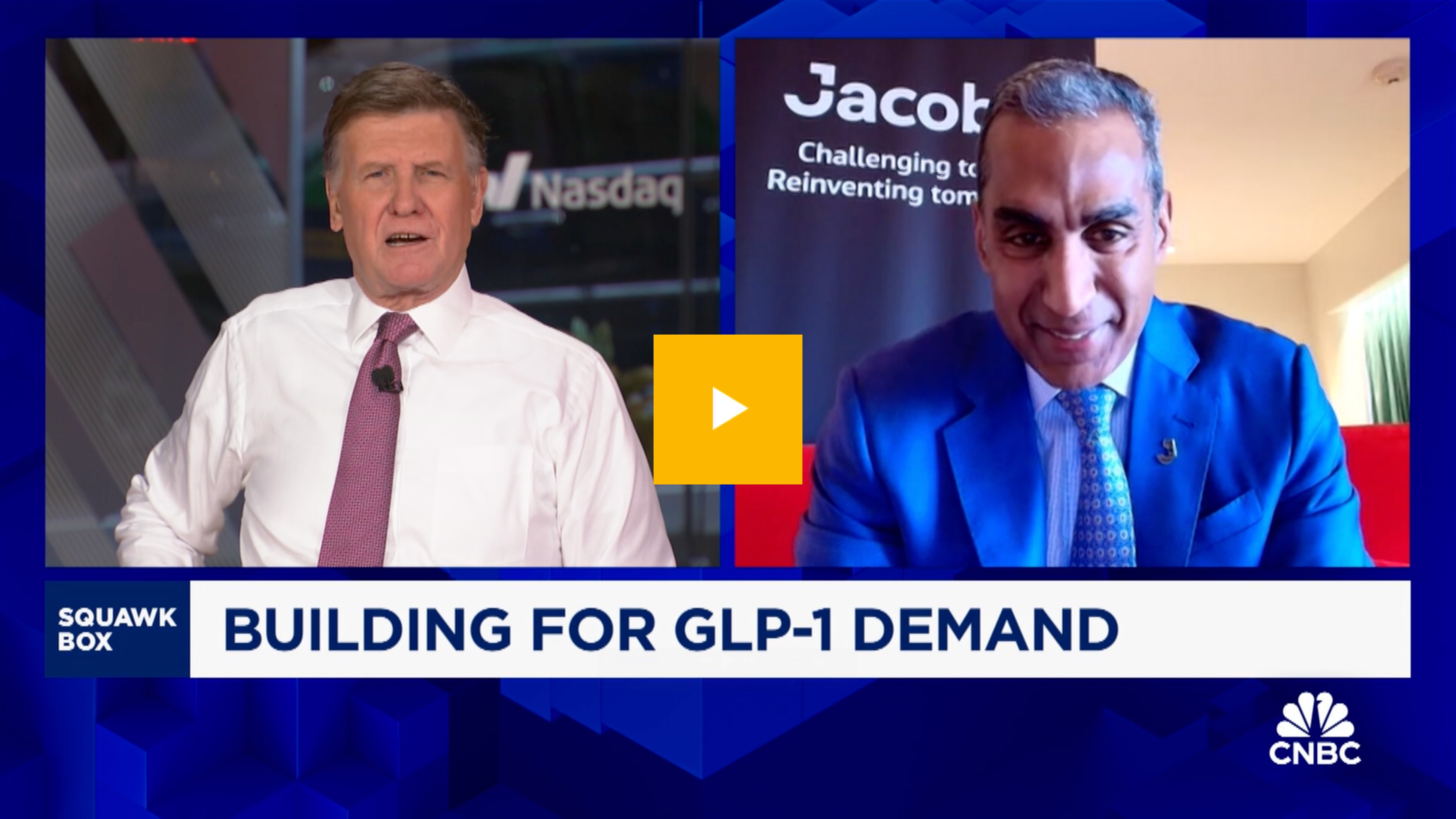 Interview: Jacobs CEO Bob Pragada talks to CNBC Squawk Box | Jacobs