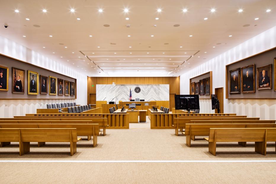 Consulting in a Courtroom: The Los Angeles Federal Courthouse | Jacobs